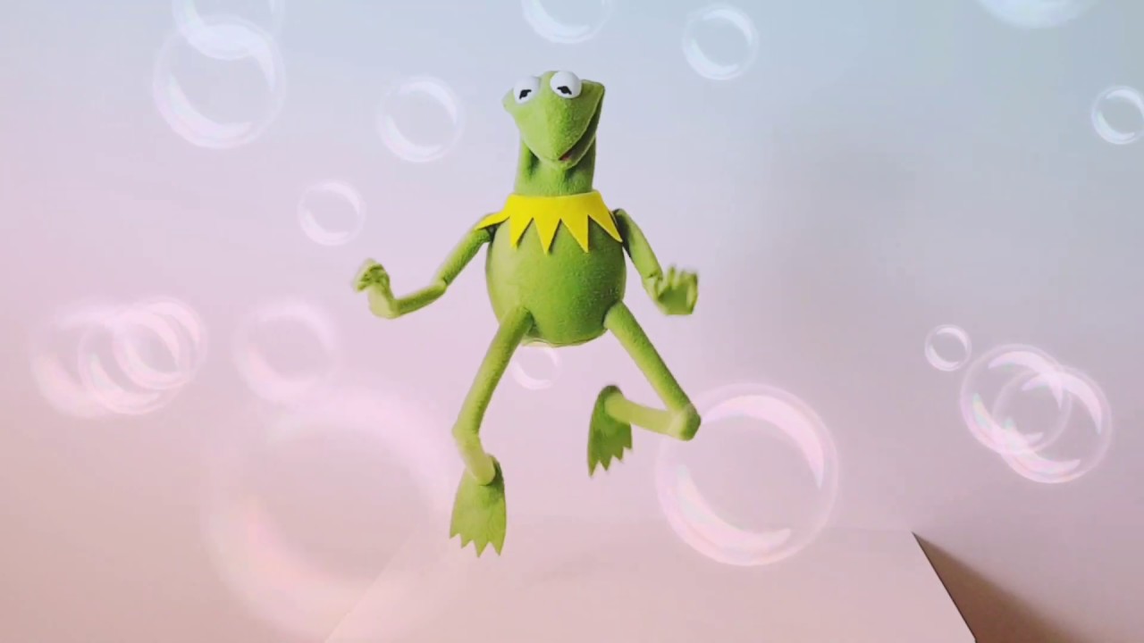 Kermit the frog puppet Dancing - Space Lady Dance #Kermit #dance # ...