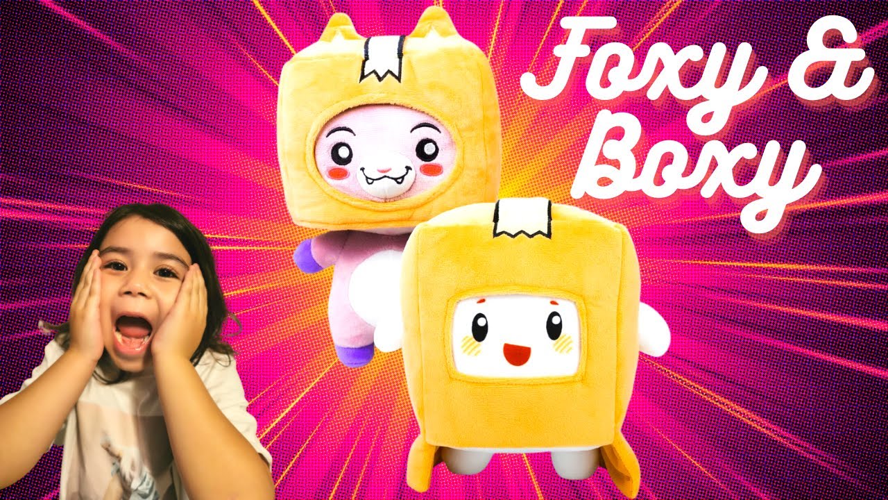 Lankybox sent us FOXY & BOXY !!!! Thanks Adam and Justin - YouTube