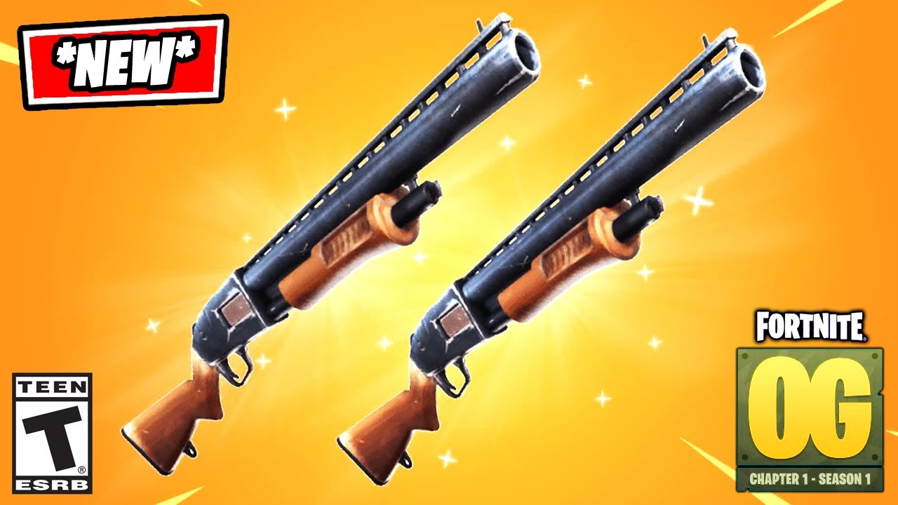 How to USE The Double PUMP in Fortnite OG Chapter 1 Season 1 (Gameplay ...