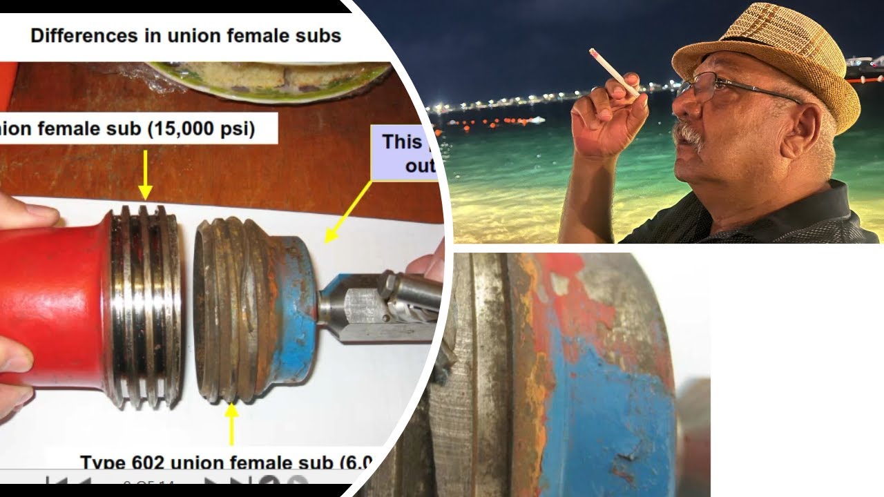 The deadly mistake mismatched hammer union connection - YouTube