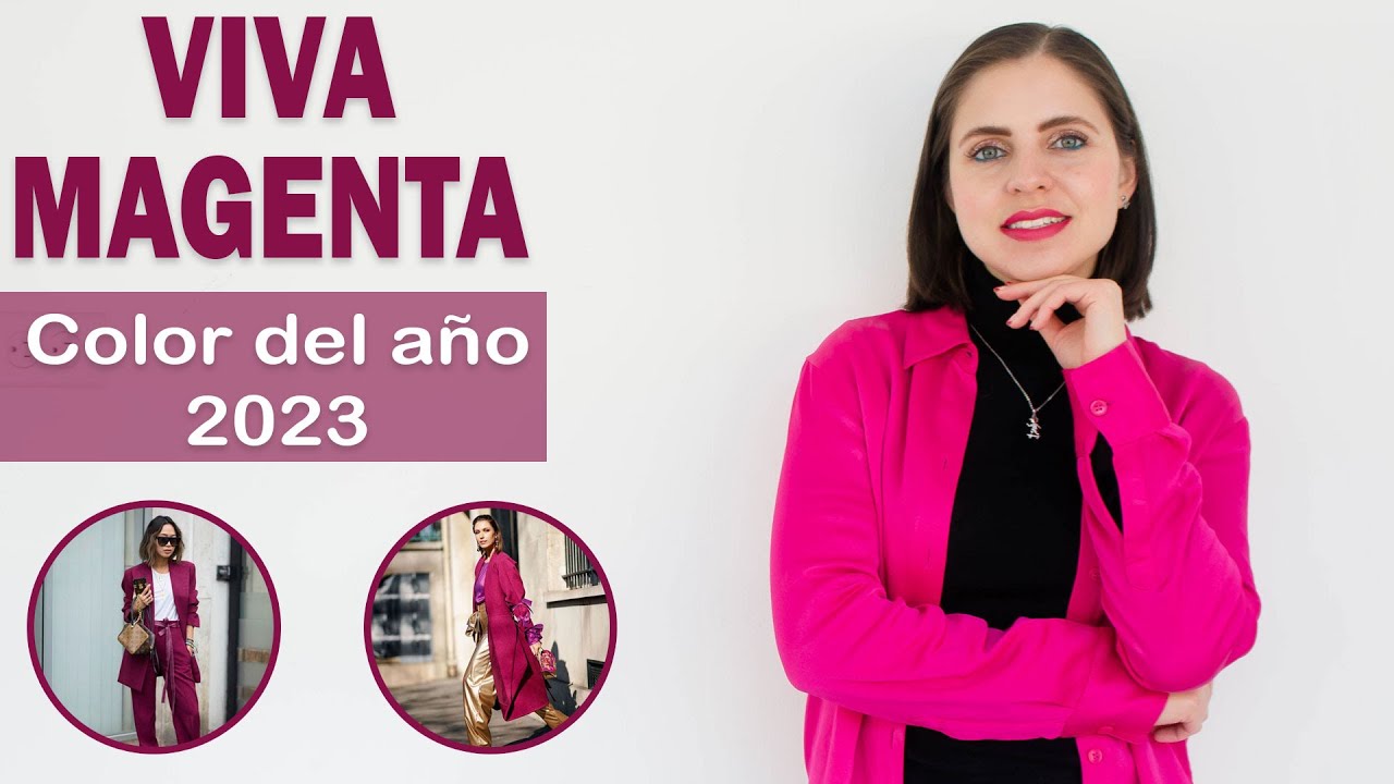 VIVA MAGENTA Color 2023 | Cómo combinarlo y Tipo de piel | Ada Pelayo ...