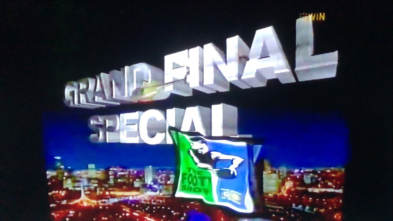 Channel Nine AFL Footy Show Grand Final 1999 Opener - YouTube