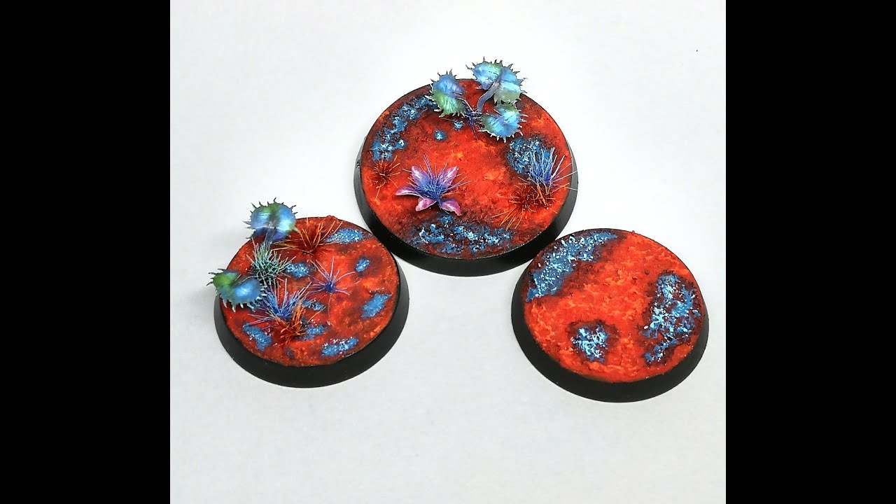 tuto socle: peindre un socle type Alien. - YouTube