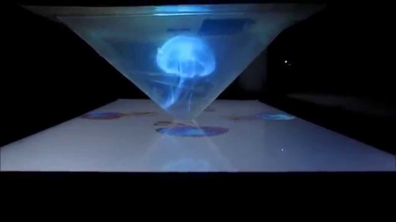 how to make a smart phone hologram - YouTube