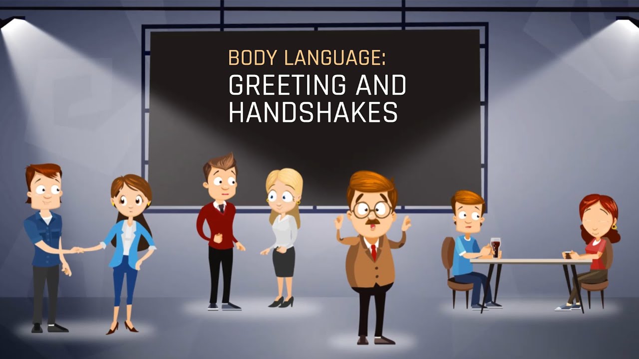 Body Language: Greeting and Handshakes | COBIDU eLearning - YouTube