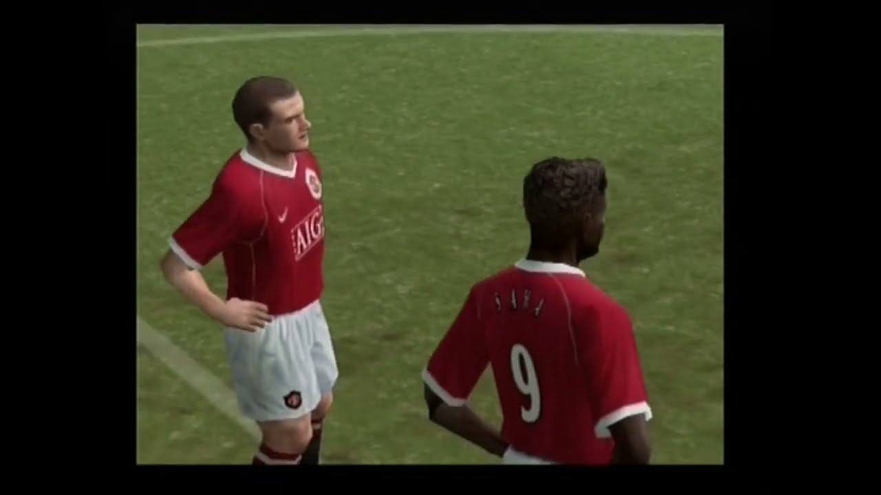 Pro Evolution Soccer 6 PS2 Full Match Gameplay