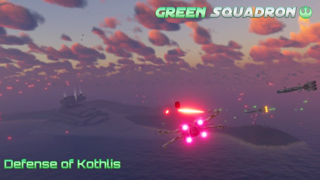 Defending Kothlis from the Empire - Star Wars: Green Squadron - No HUD ...