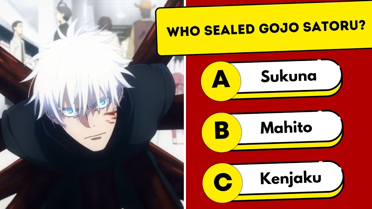 🔥 Jujutsu Kaisen ULTIMATE QUIZ! 40 Hard Questions Only True Fans Can ...