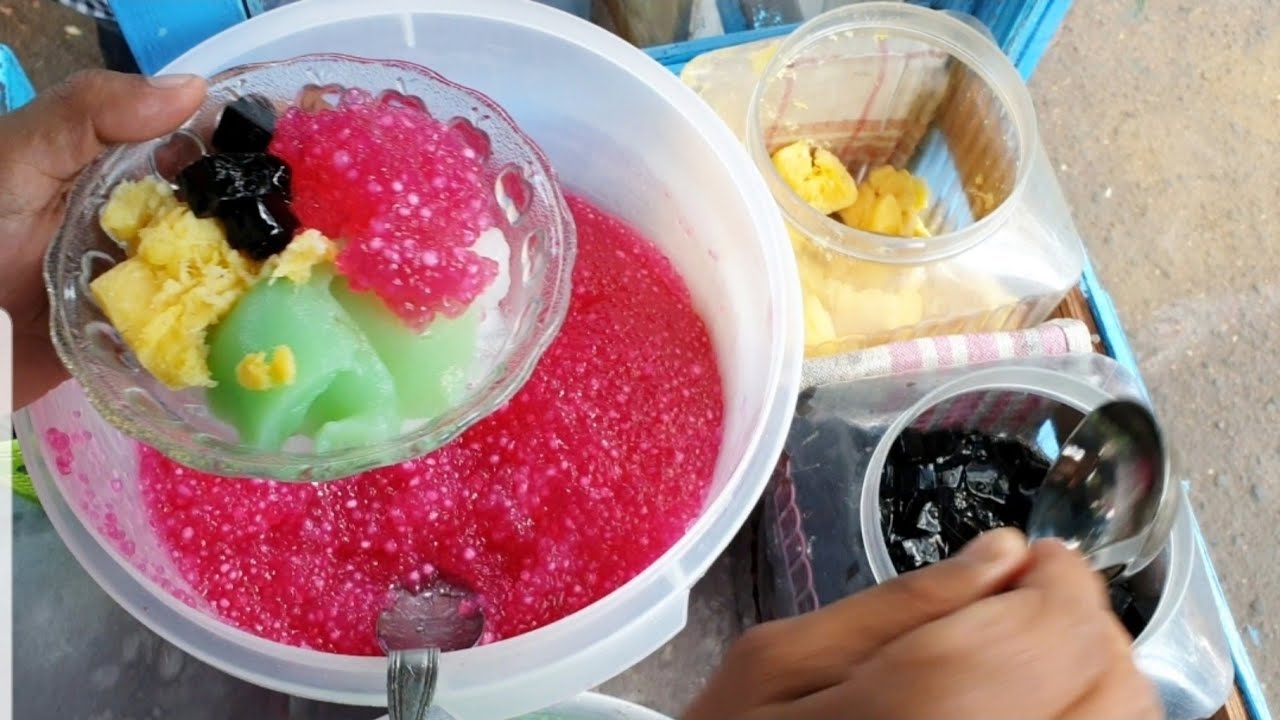 ES JAIPONG ENAK DAN VIRAL!! Indonesian Dessert @ Jogjakarta - YouTube