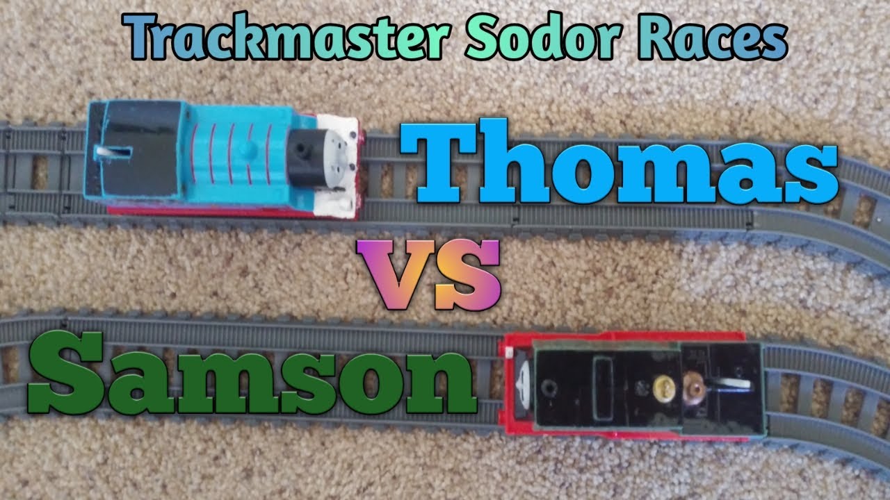 Trackmaster Sodor Races: Thomas vs Samson Round 1 Race 1 - YouTube