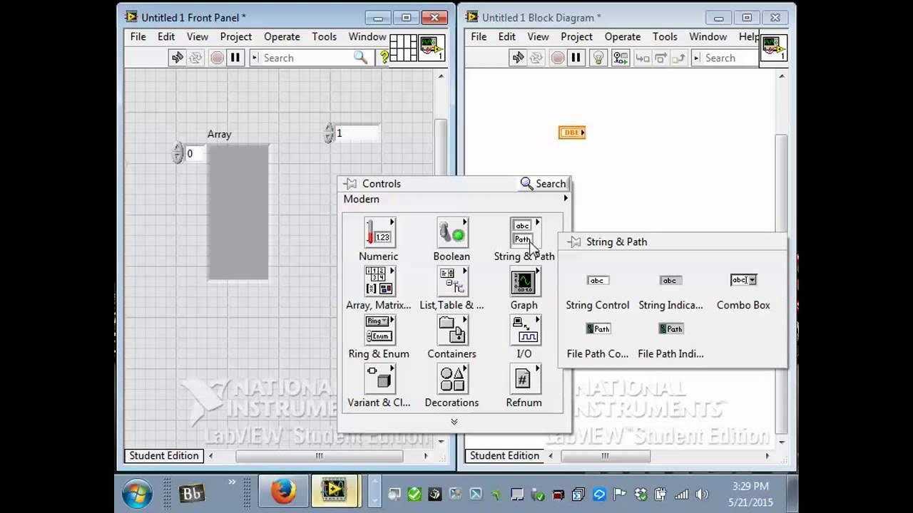 LabVIEW - Arrays - YouTube