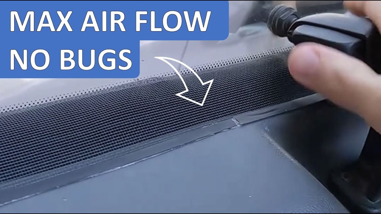 1st attempt adding screens to van pop-out windows - YouTube