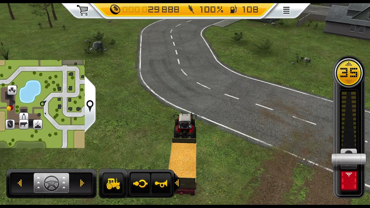 Let's Play Farming Simulator 14 PC Game Episode 20 Way 1 - YouTube