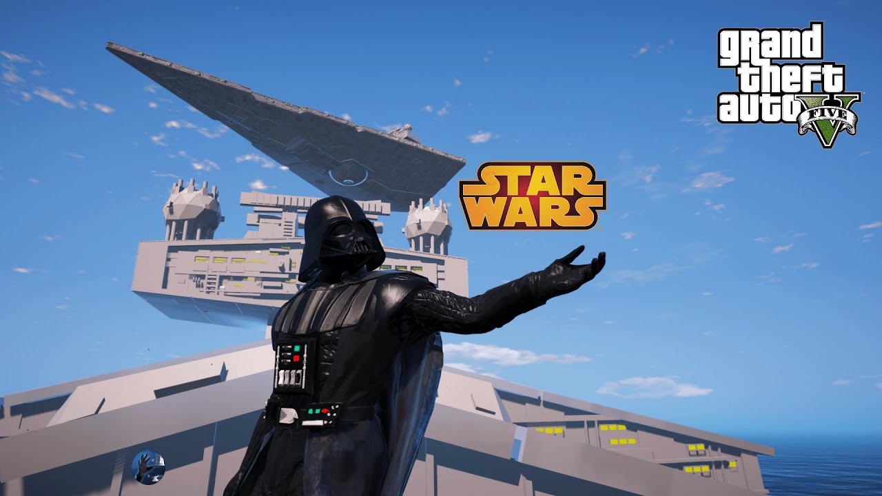 Star Wars Darth Vader GTA 5 - YouTube