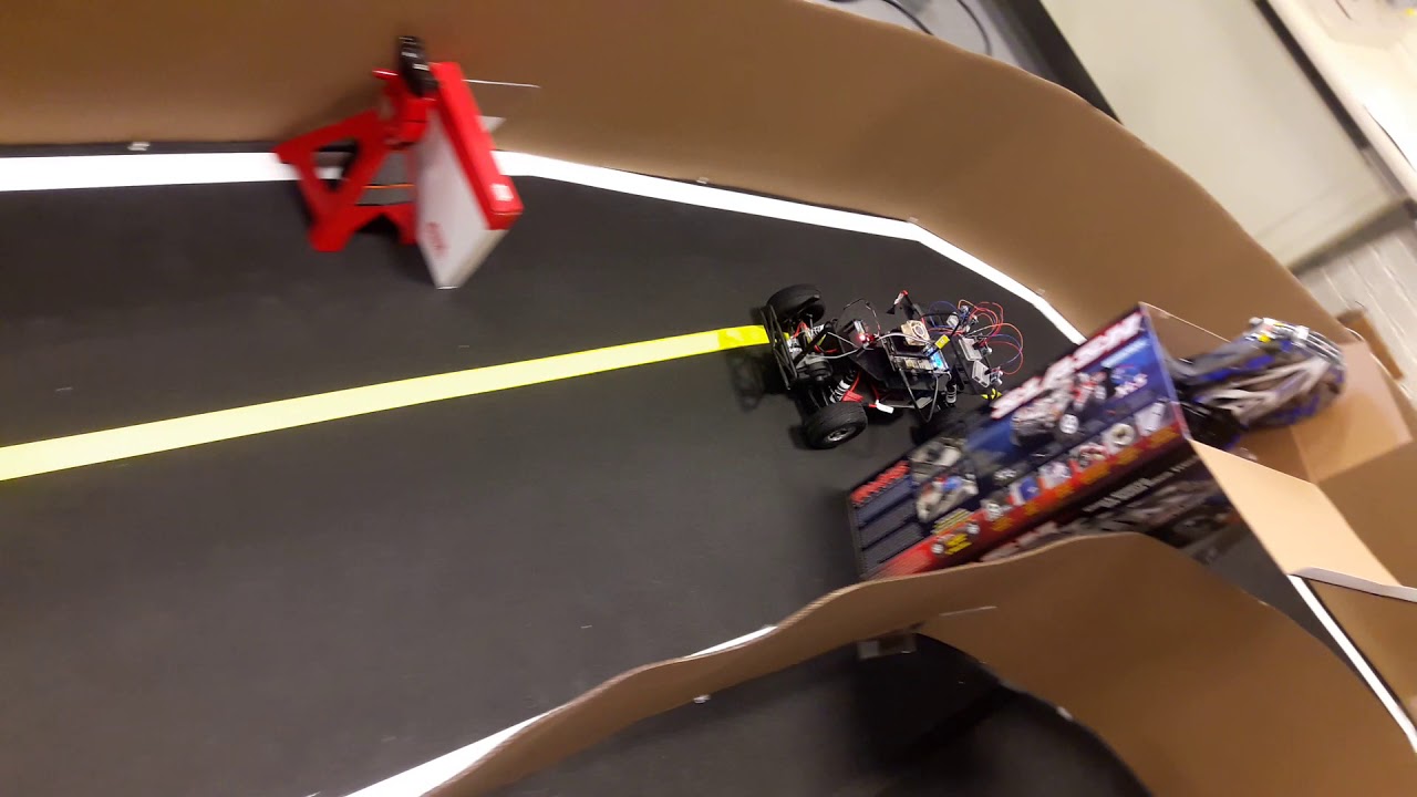 Autonomous car: Obstacle avoidance using Sonar sensor - YouTube