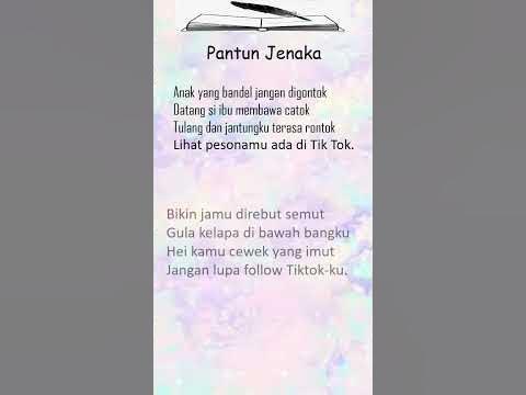 Pantun Jenaka part 26 #pantun - YouTube