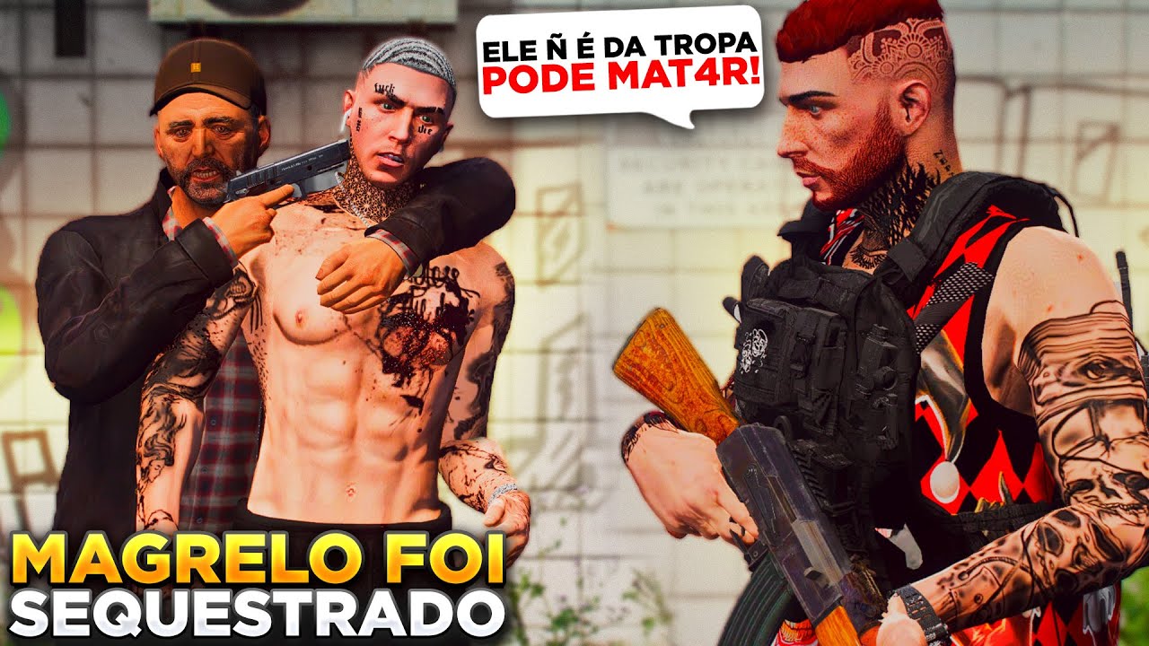 GTA V: VIDA DO CRIME | MAGRELO FOI CALOTEIRO E VAI PAGAR O AGIOTA COM A ...