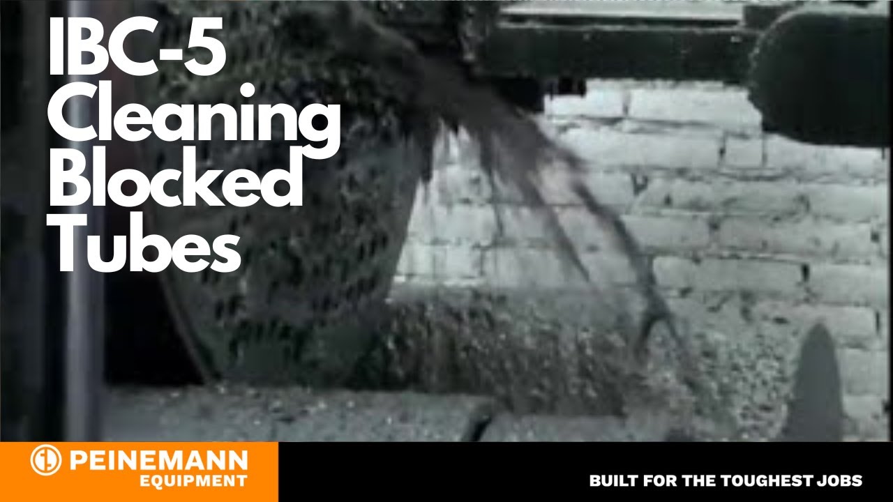 Inside Bundle Cleaner (IBC-5) Cleaning Blocked Tubes - Peinemann ...