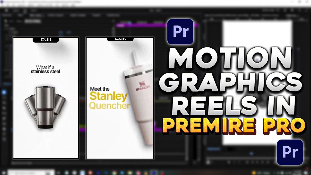 Editing Minimal Motion Graphics Reels in Premiere Pro (Step-by-Step ...