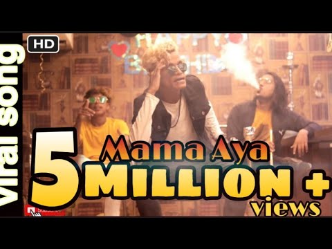 Mama Aya Rap Song- V boY | Diss to Papa Hai😈 |Official Music Video| Mama Aya Bhag Bhag Rap