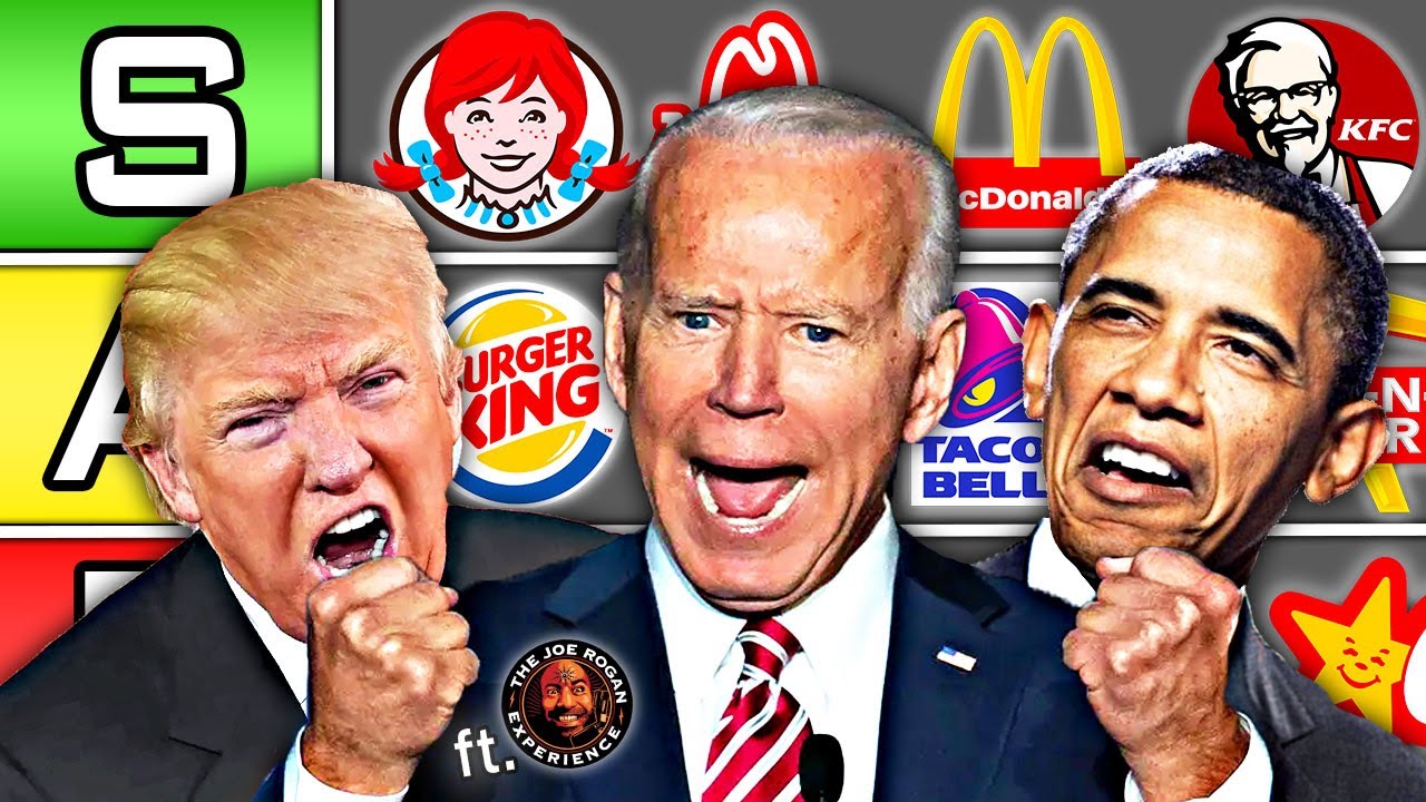Presidents Rank Fast Food Places! - YouTube