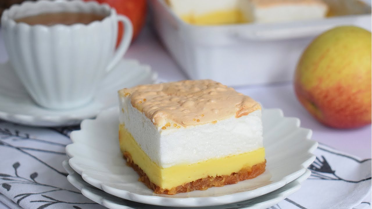 [SUB] Flourless Apple Custard Meringue Pie / Prajitura cu mere fara ...