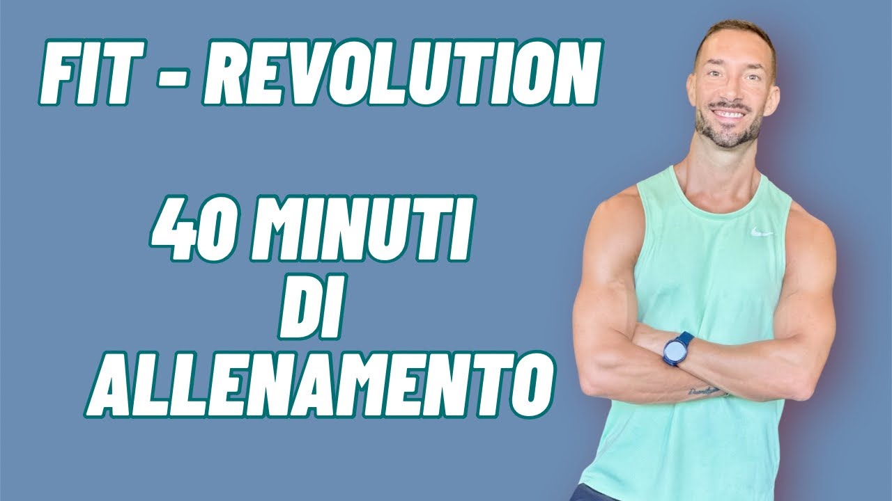 PRIMO ALLENAMENTO VIDEO SCHEDA FIT-REVOLUTION - YouTube