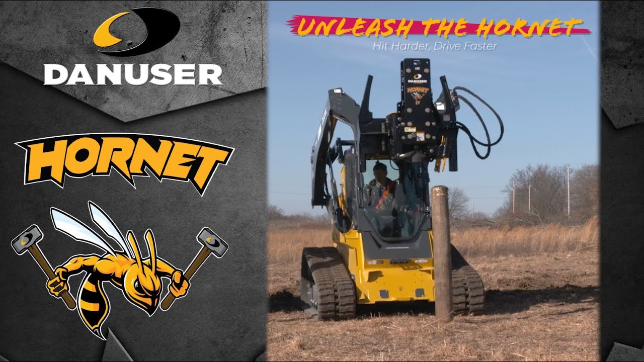 Power you've been waiting for! #shorts #danuser#hydraulic #postdriver # ...