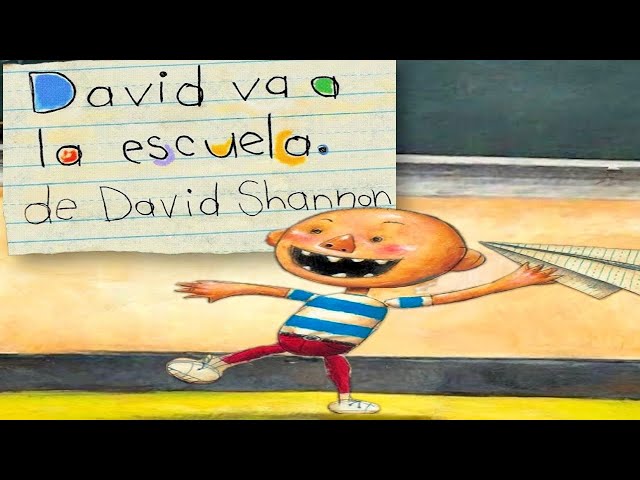 David Va A La Escuela Hojas De Trabajo