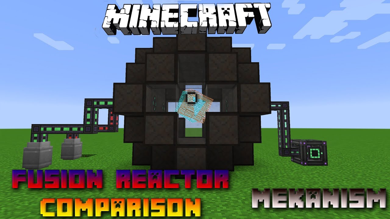 Fusion Reactor Comparison Tritium Deuteritum and D-T Fuel 🔌 Mekanism ...