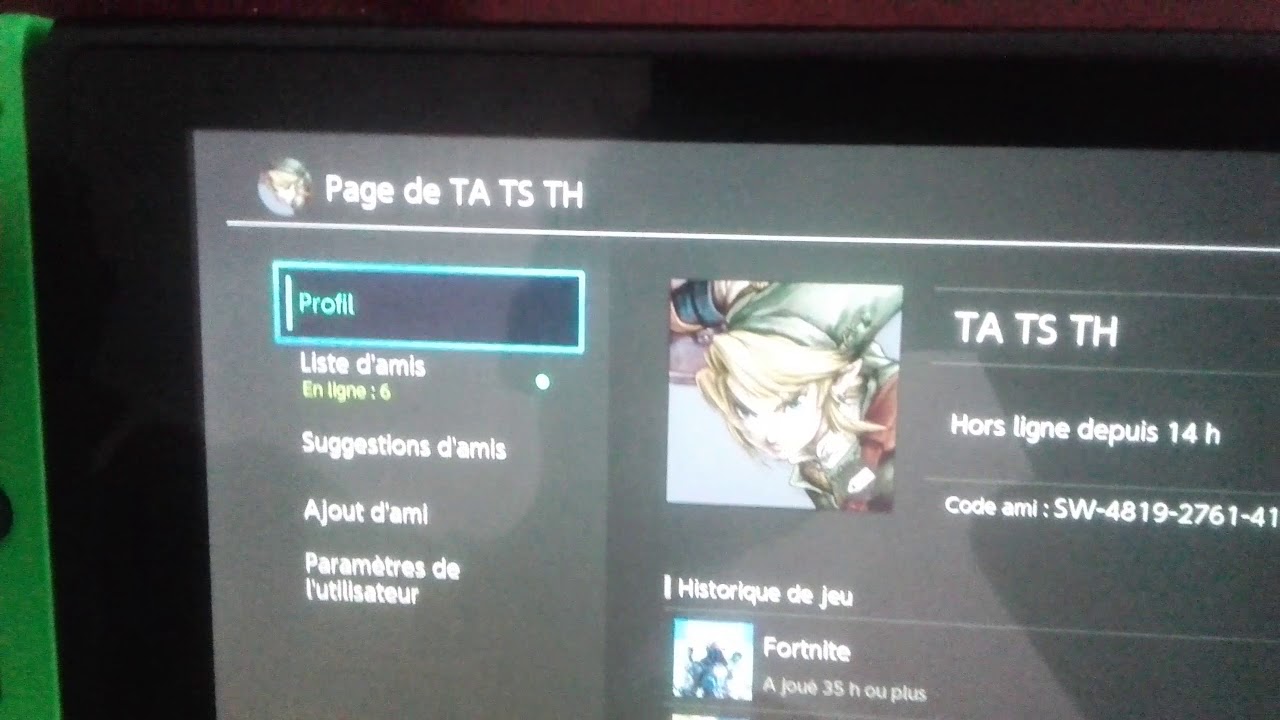 Je vous donne mon code d'ami (switch) - YouTube
