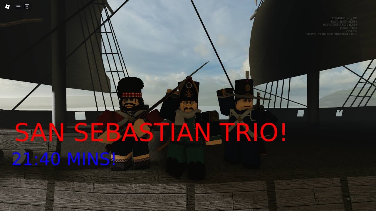 SAN SEBASTIAN TRIO! 21:40mins spanish Guts & Blackpowder - YouTube