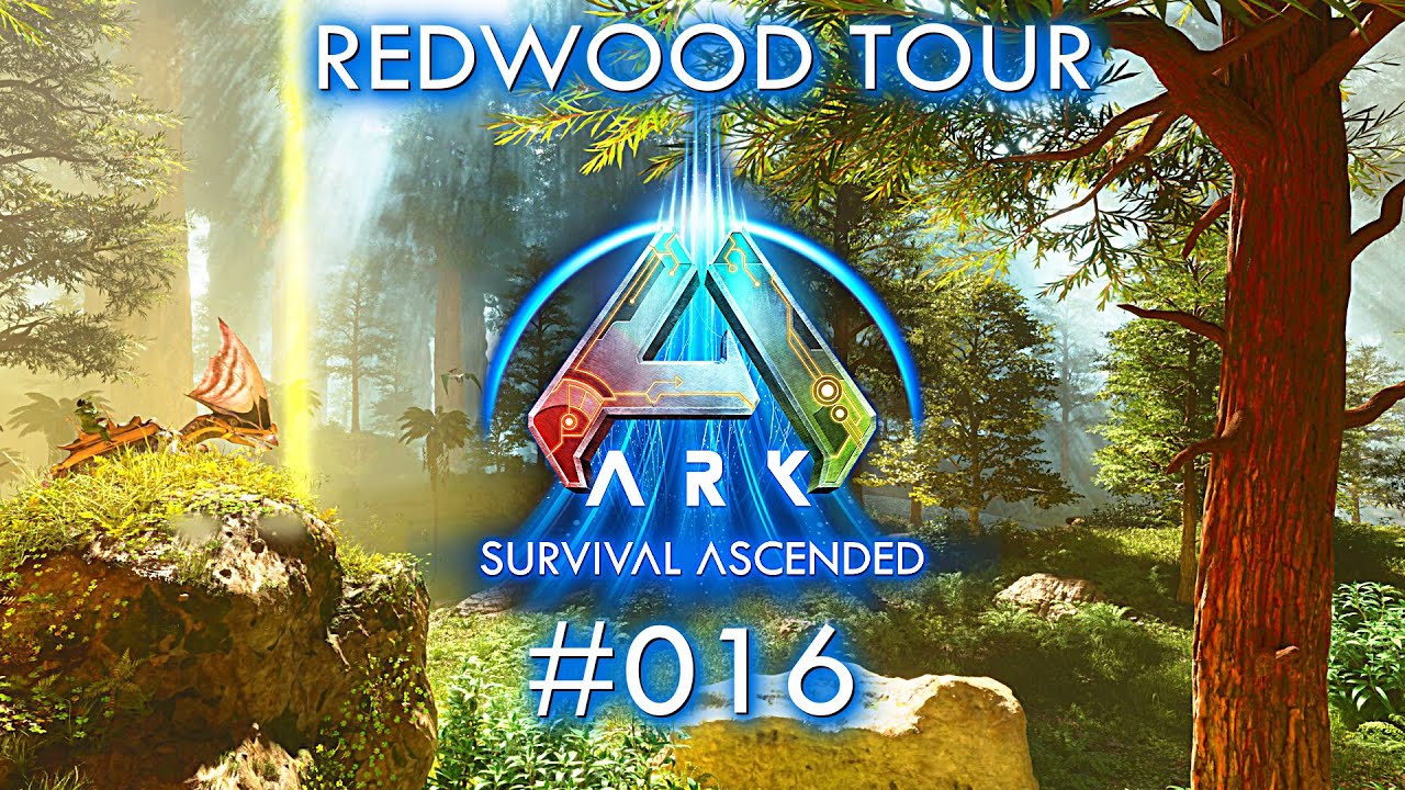 Ark: Survival Ascended Redwood ASA deutsch gameplay - YouTube