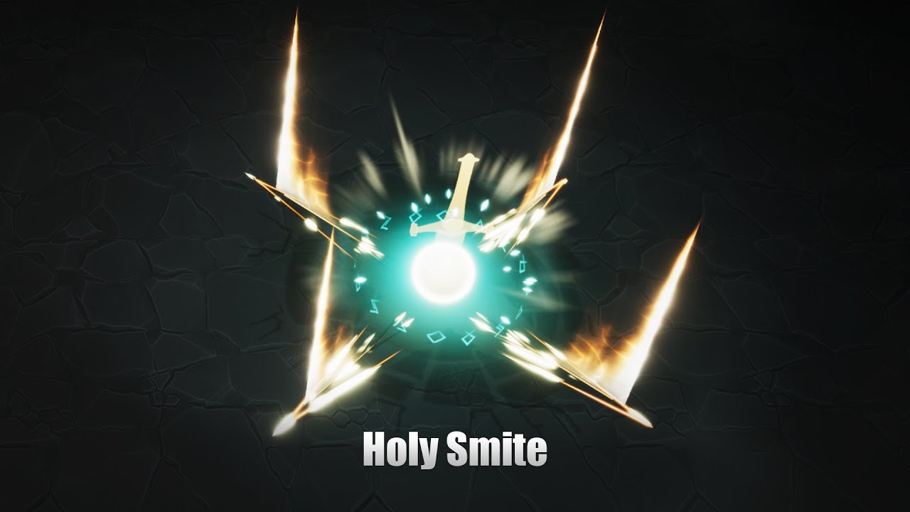 VFX Holy Smite - YouTube