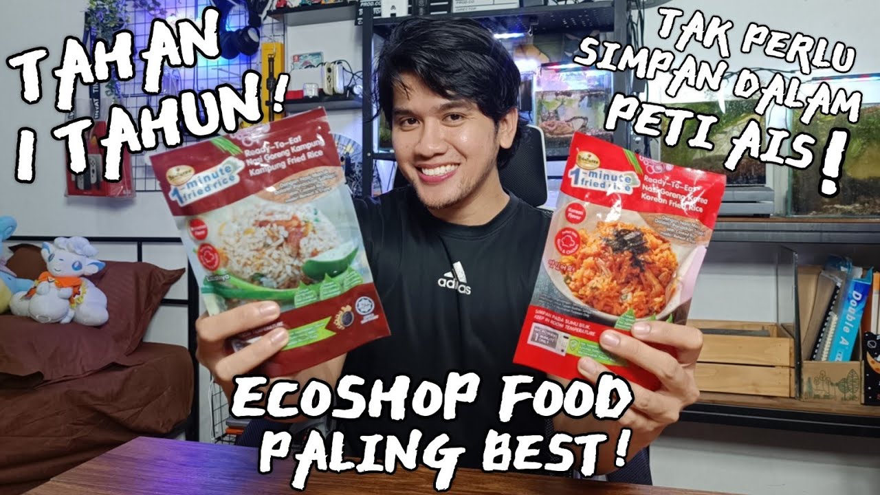 REVIEW BENTOREE 1 MINUTE FRIED RICE dari EcoShop Malaysia || TAK PERLU ...