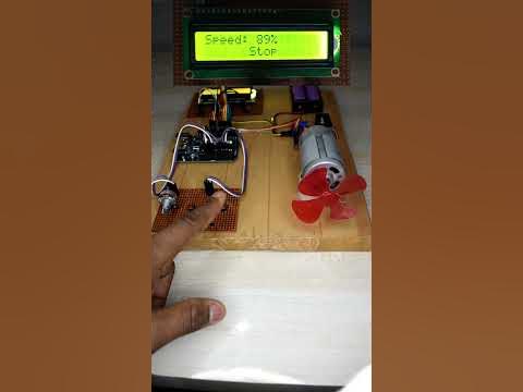 Speed Control DC Motor Project, Arduino Based Project - YouTube