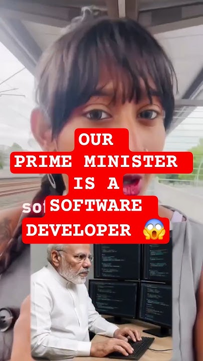 Shri Narendra Modi Ji is a Software Developer 😱 #narendramodi #software #softwaredevelopment ...