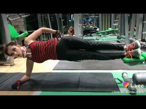Warda Malik Gym video sutus TikTok video 💪🔥🔥😘