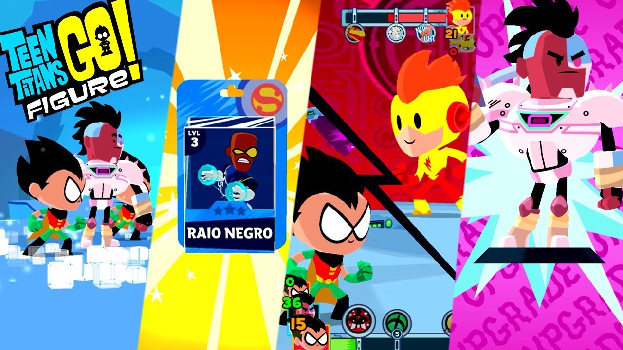TEEN TITANS GO FIGURE ! OS MINI TITÃS 2 NOVO TITAN DE RAIO E LOJA DE ...