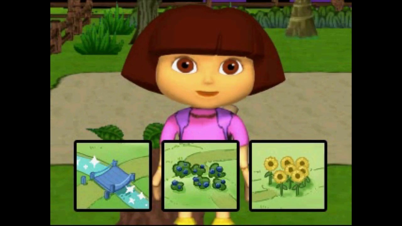 Dora The Explorer Barnyard Buddies (PS1) Part 1: NOT LEGEND OF MANA ...
