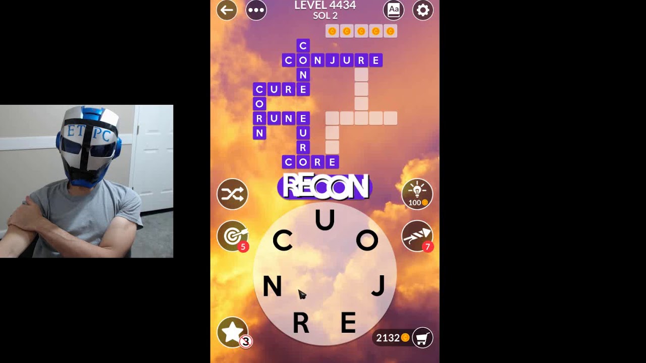 WORDSCAPES LEVEL 4434 NEW UPDATE masaya ang mga salita - YouTube