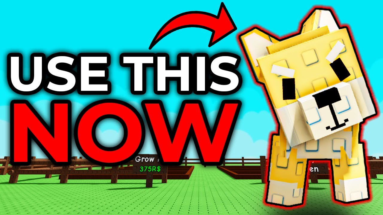 The OP SHIBA INU Will MAKE YOU RICH in Grow a Garden! (Secret Method ...
