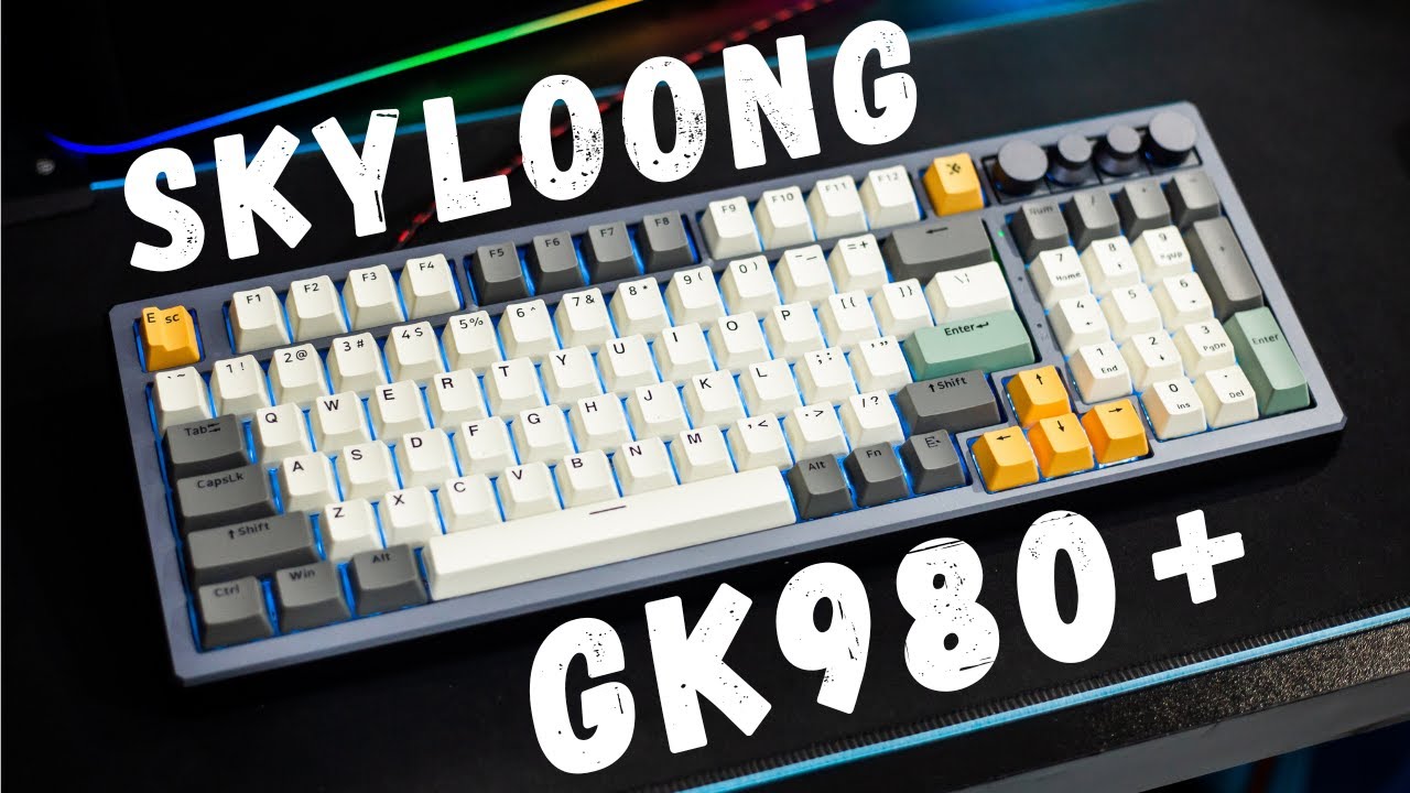 WHATGEEK SKYLOONG GK980+ Mechanical Keyboard Unboxing! - YouTube