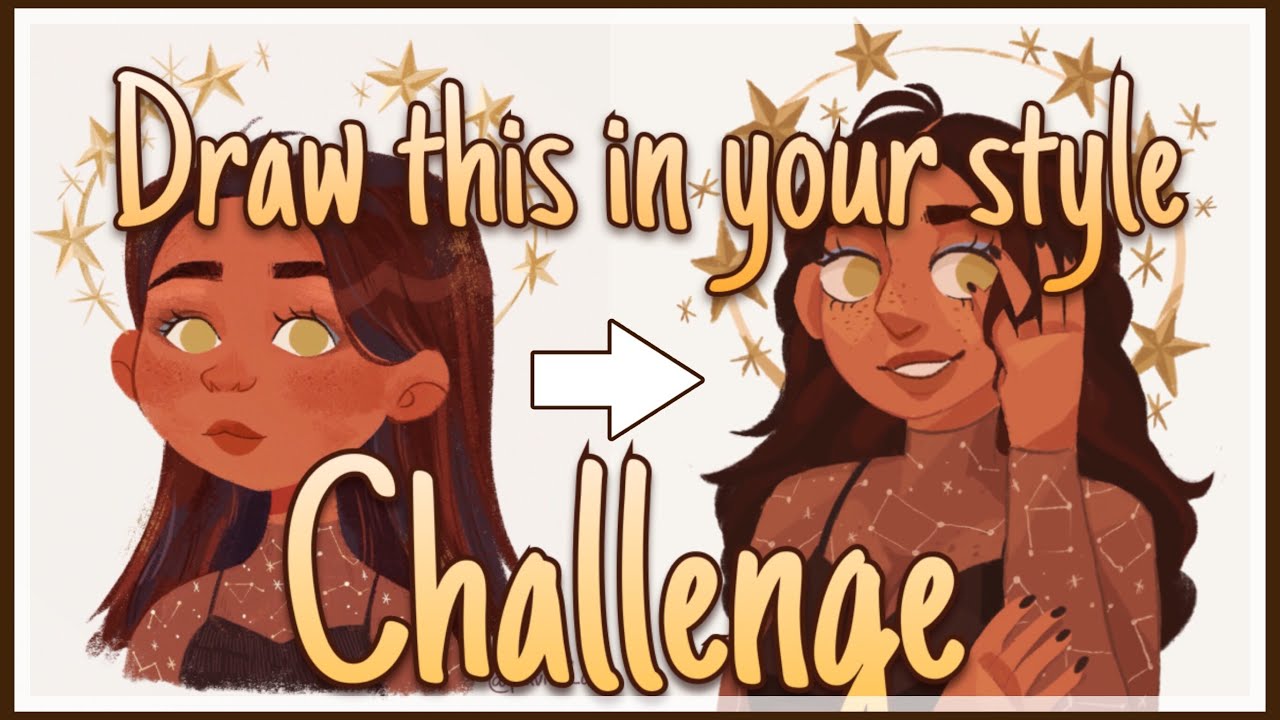 Draw this in your Style Challenge- Drawing - YouTube