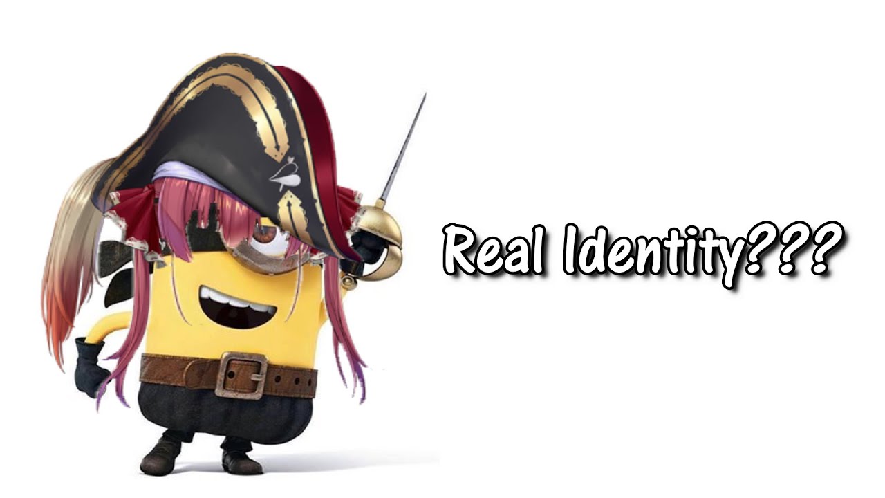 Houshou Marine's real Identity... A Minion it is! - YouTube