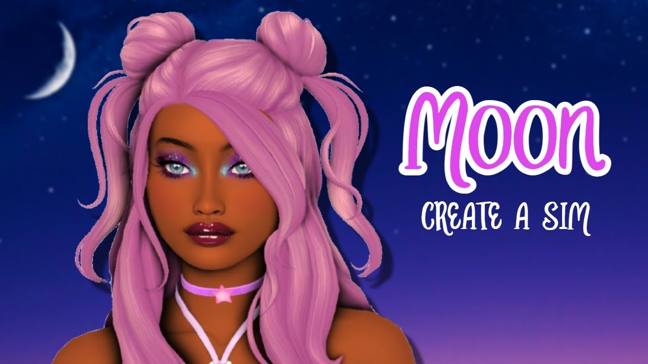 🌙Moon - The Sims 4 - Create A Sim + CC Info!🌙 - YouTube