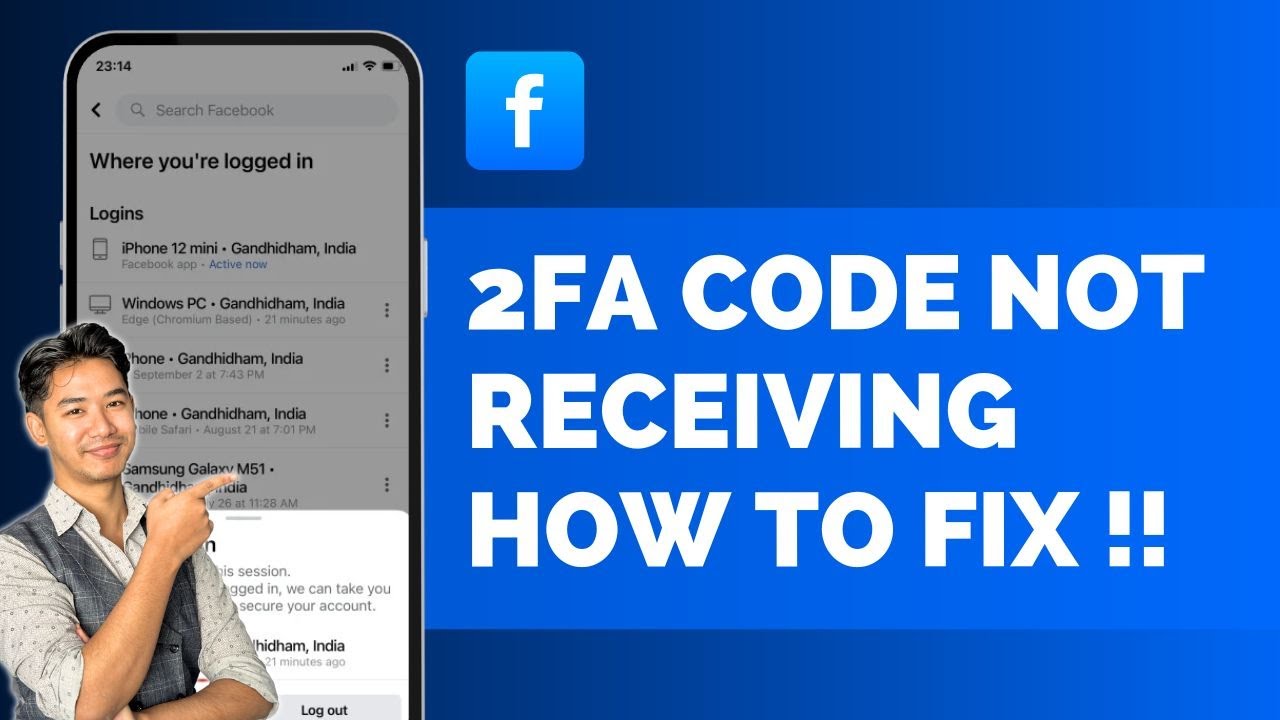 Solved: Facebook Two Factor Authentication Code not Received Problem ! - YouTube