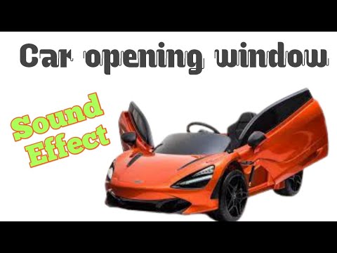 Car window opening Sound effect. - YouTube