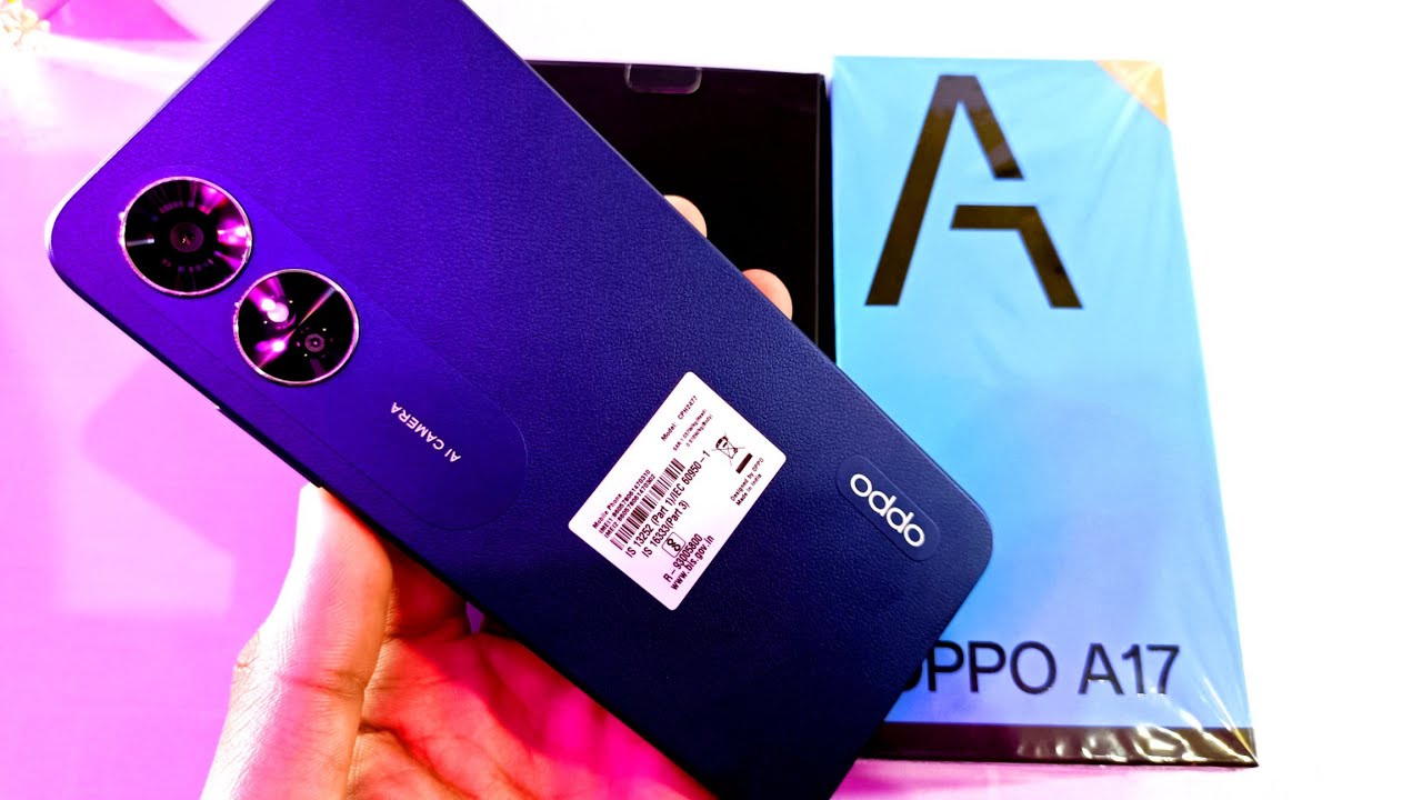 Oppo A17 Black Unboxing, First Impression !! 🔥Oppo A17 Review, Price ...