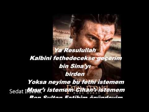 Fatih 'in Fedaisi Kara Murat 16 ocak 2015 ...